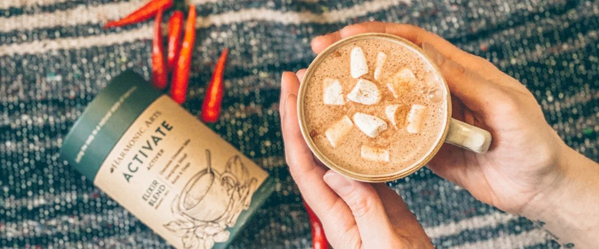 Spiced Hot Chocolate Elixir – Anna's Vitamins Plus