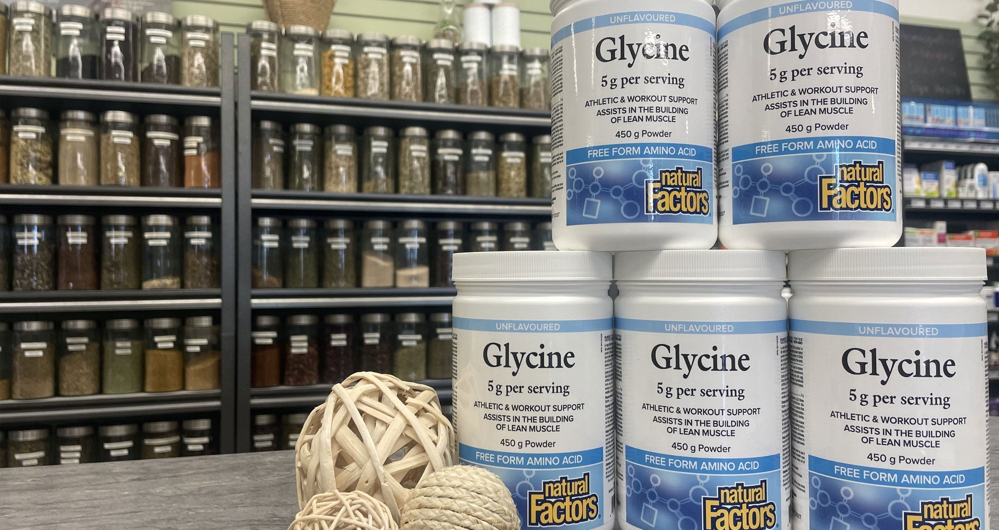 Top 5 Benefits of Glycine – Anna's Vitamins Plus