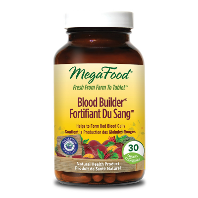Mega Food Blood Builder 30 tablets – Anna's Vitamins Plus