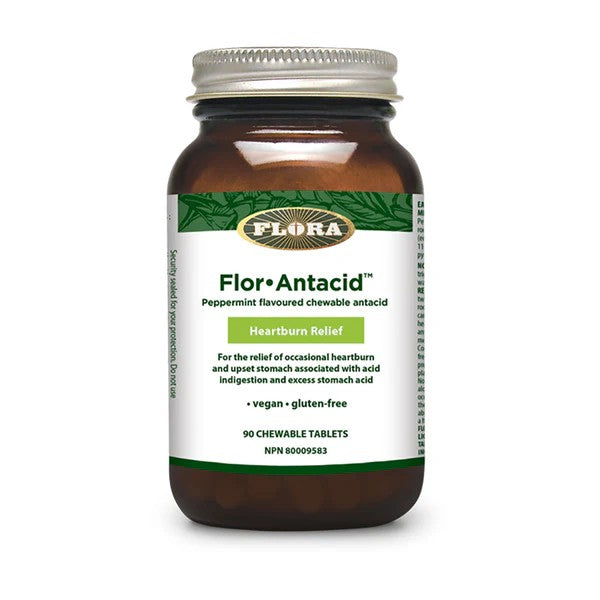 Flora Flor Antacid 90 Chewable Tablets – Anna's Vitamins Plus
